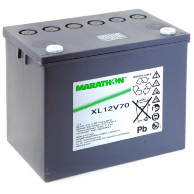 Exide Marathon AGM Battery. XL12V70. 66.6Ah 12V. (260x172x239mm) - VT ...